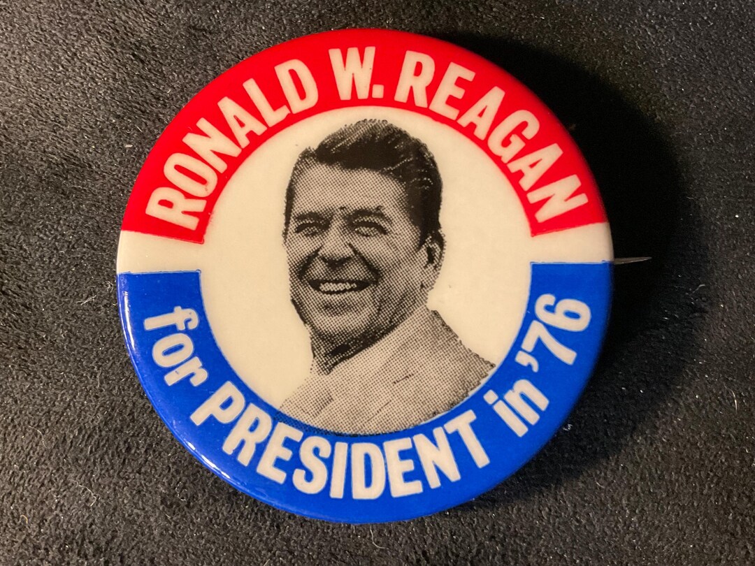 Vintage Ronald W. Reagan for President in 76 Ronald Reagan 1976 ...
