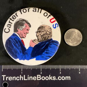 Vintage Carter for All of Us - 1976 Presidential Campaign Pinback ...