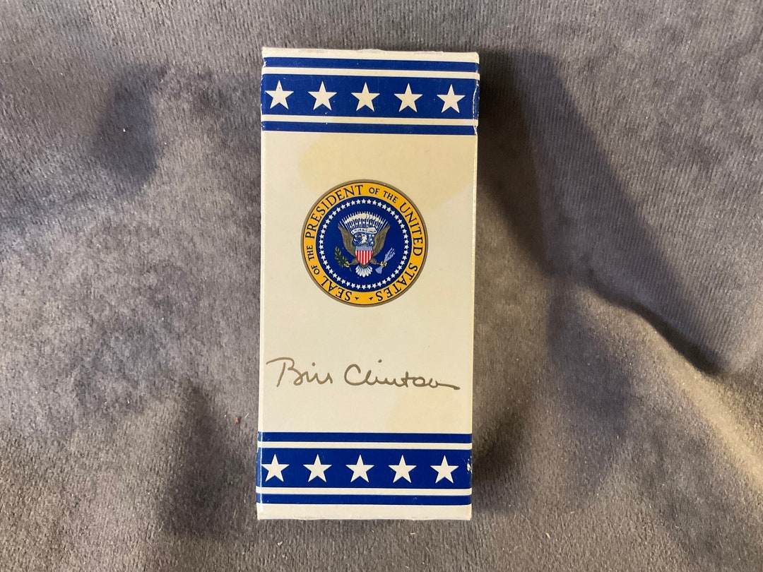 Vintage 1990s Bill Clinton White House and Air Force One Unopened M&M ...