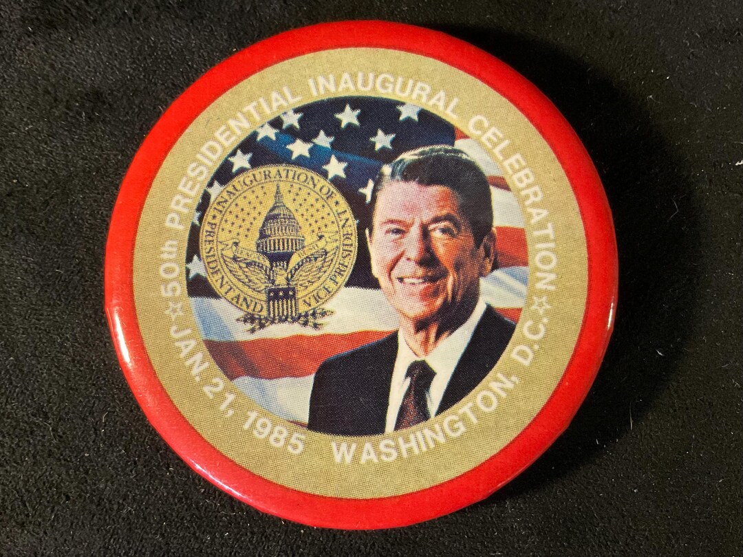 Vintage 50th Presidential Inaugural Celebration January 21, 1985 ...