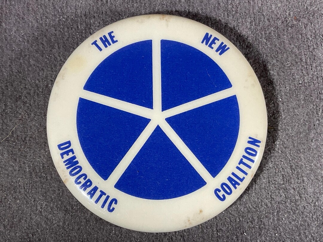 Vintage the New Democratic Coalition - Democratic Coalition Party ...