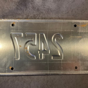 Vintage 1985 Ronald Reagan Washington DC Presidential Inaugural License ...