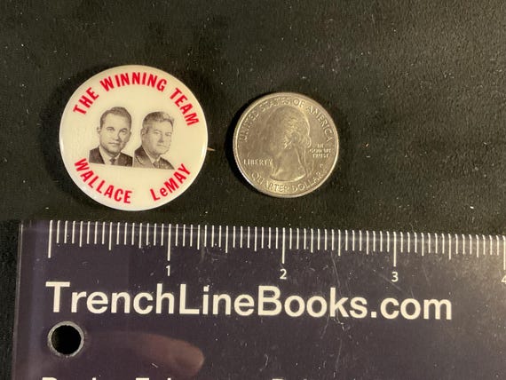 Vintage The Winning Team Wallace-LeMay Jugate Politic… - Gem
