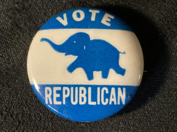 Vintage Republican Elephant Logo Republican Elephant Png Etsy