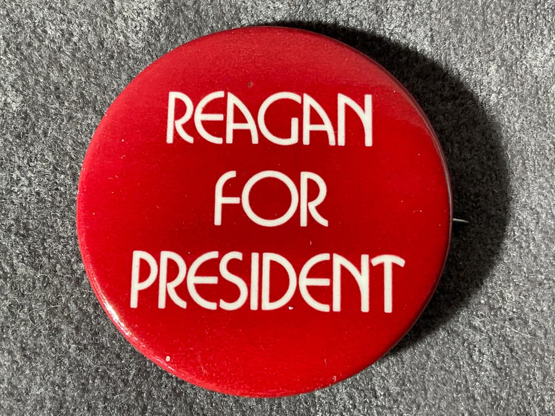 Vintage Reagan for President - Ronald Reagan 1976 Presidential Campaign ...