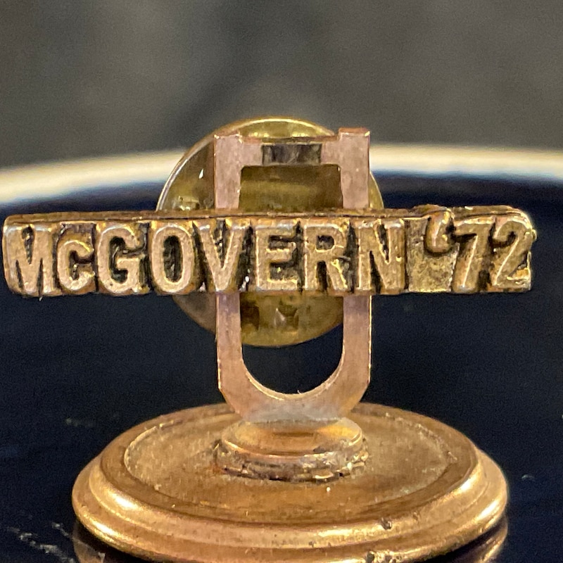 Vintage Mcgovern Pin - Etsy