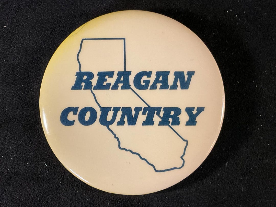Vintage Reagan Country - Ronald Reagan State Specific California ...