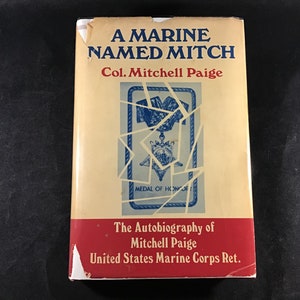 Vintage Marine Named Mitch by Col. Mitchell Paige - 1st Edition Signed ...
