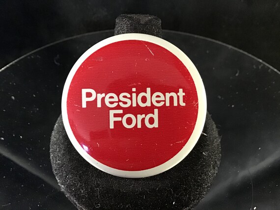 Vintage President Ford 1976 Presidential Campaign Pin… - Gem