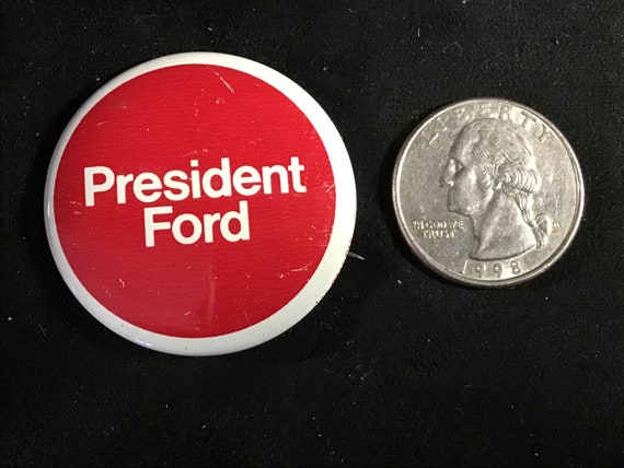 Vintage President Ford 1976 Presidential Campaign Pin… - Gem