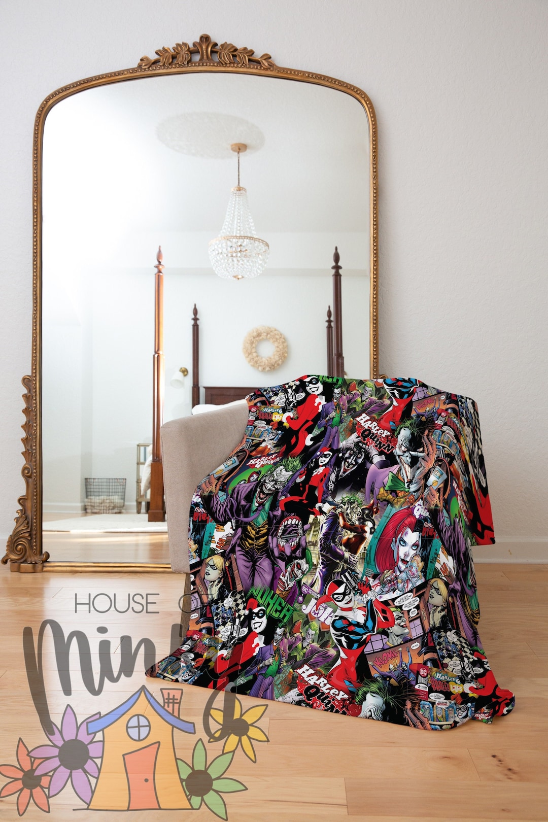 Clown Villain Custom Minky Blanket - Etsy