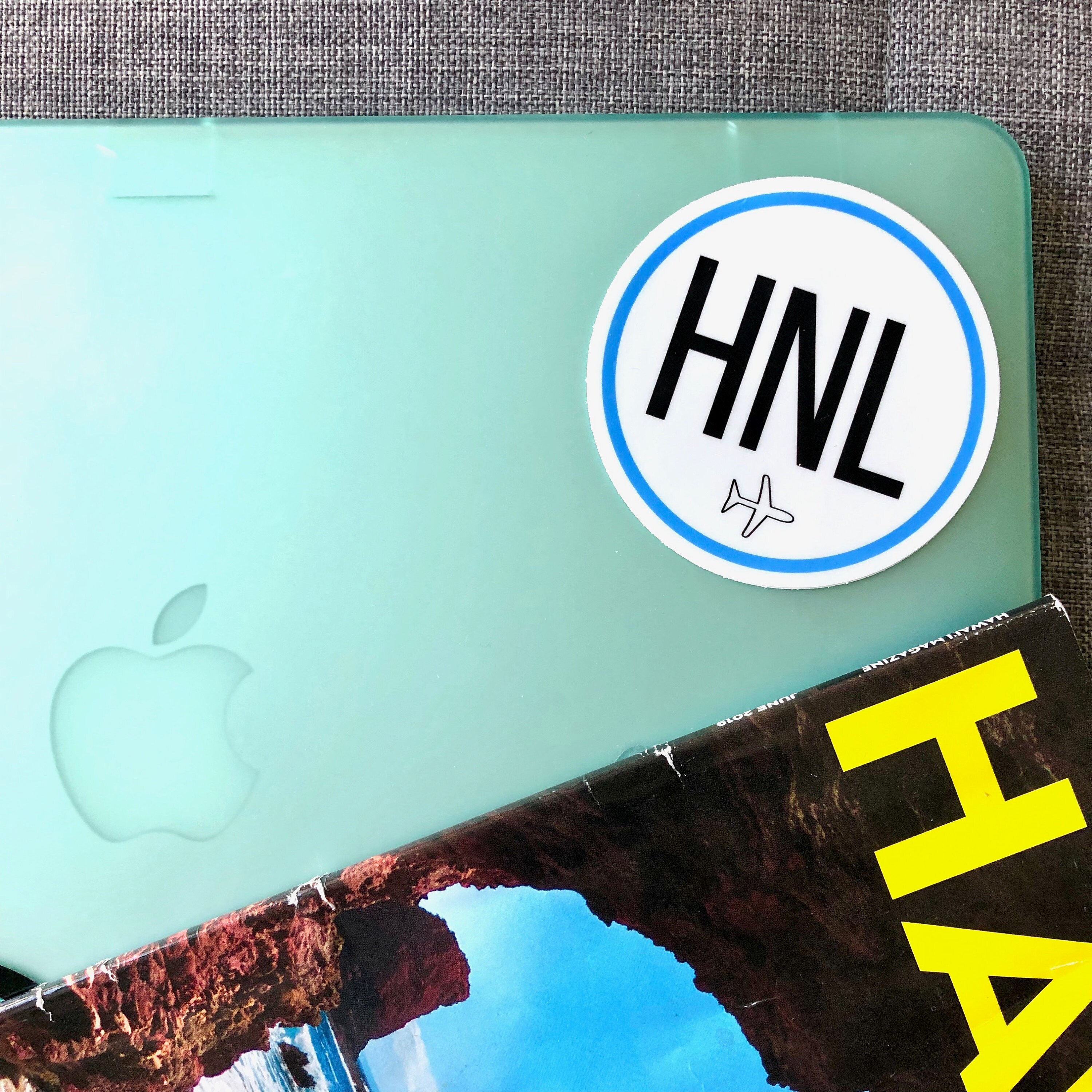HNL Honolulu Oahu Hawaii Airport Code Travel Sticker 3 - Etsy