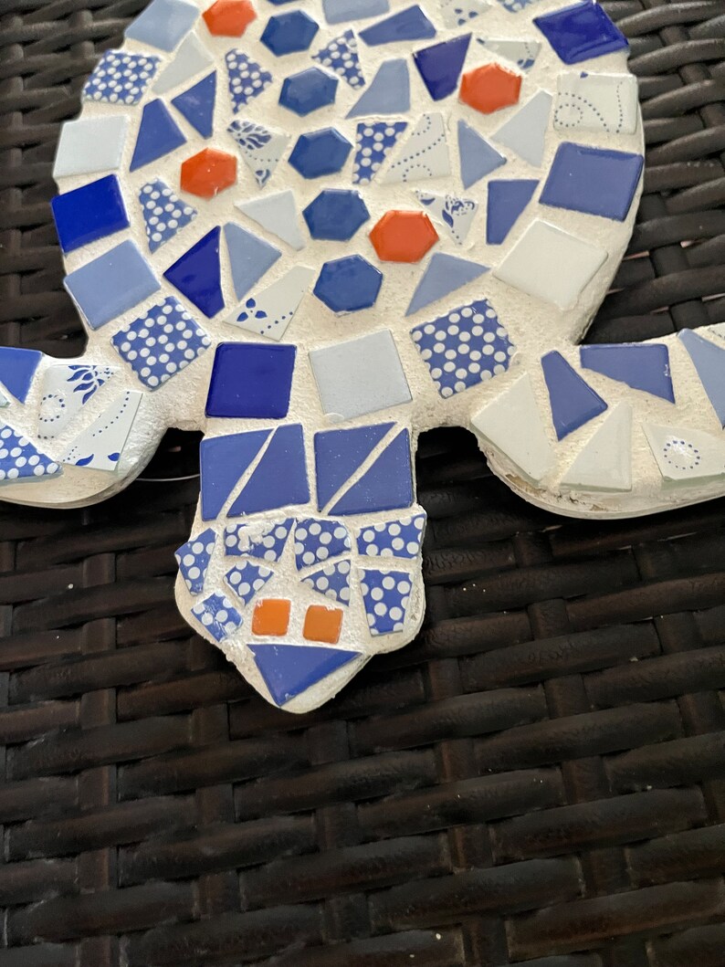 Sea Turtle in a Beautiful Mosaic Design. Perfect for the Beach Lovers ...