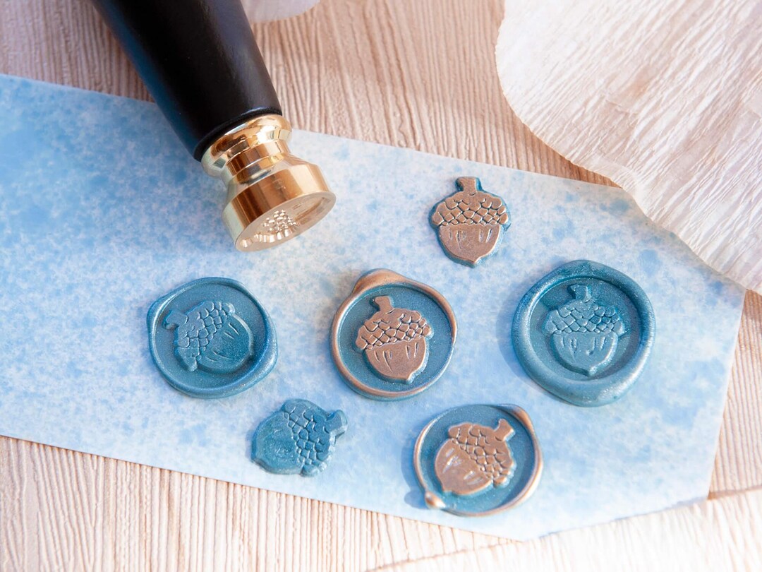 Cute Little Acorn Wax Seal Stamp, Versatile Pairing That Add A Cute ...