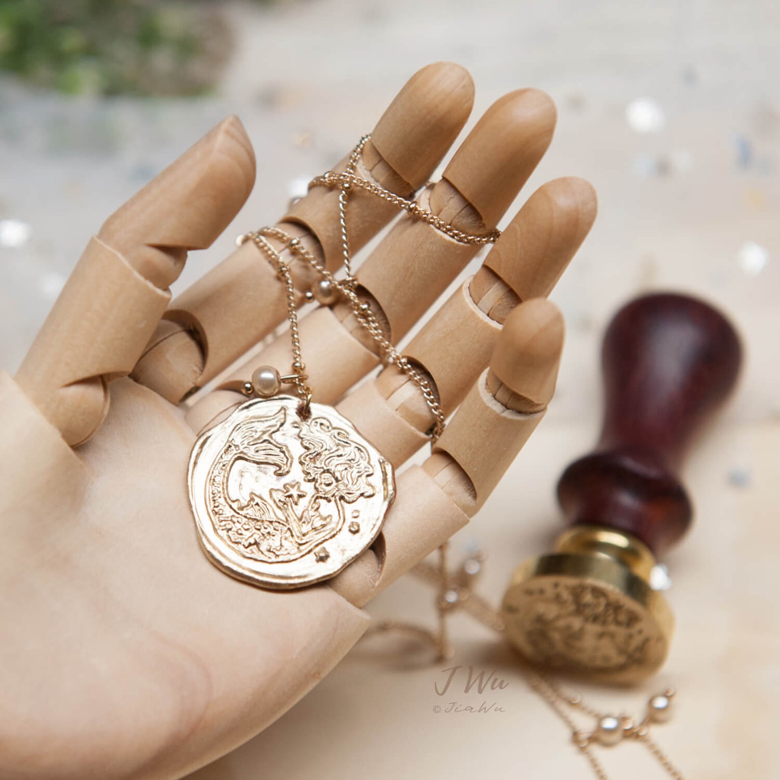 Mermaid Wax Seal Stamp Snail Mail and Letter Stamps | Etsy