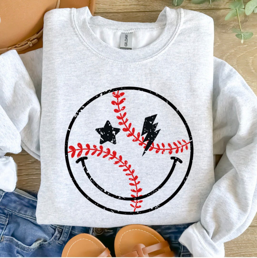 Baseball, Smiley Face, Sports, Game Day, Baseball Mom, Baseball Sister ...