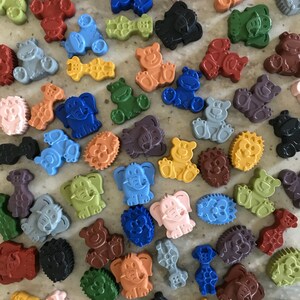 MONKEY HANDMADE CRAYONS - Nontoxic 1 Set of 12 - Etsy
