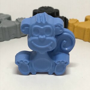 MONKEY HANDMADE CRAYONS - Nontoxic 1 Set of 12 - Etsy