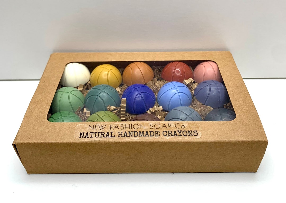 BASKETBALL CRAYONS - Natural Nontoxic Handmade From Scratch-party ...