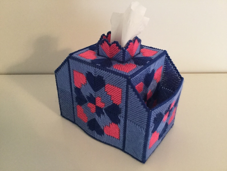 Boutique Tissue Box Cover With Two Pockets - Etsy