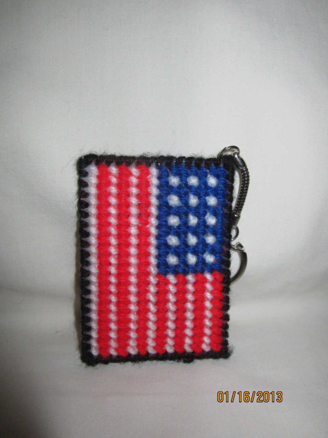 American Flag Key Chain - Etsy