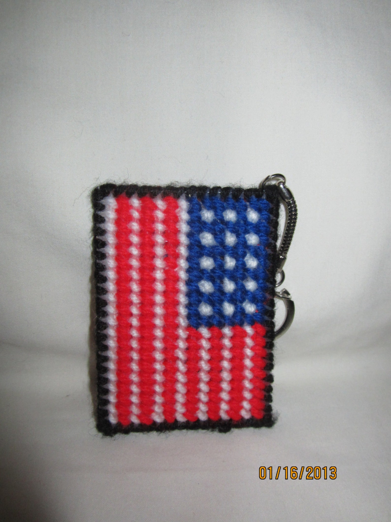 American Flag Key Chain - Etsy