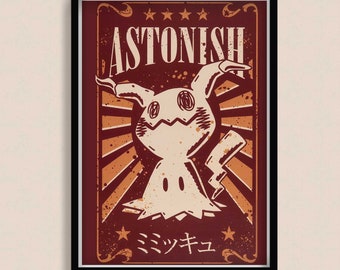 Mimikyu Poster | Etsy
