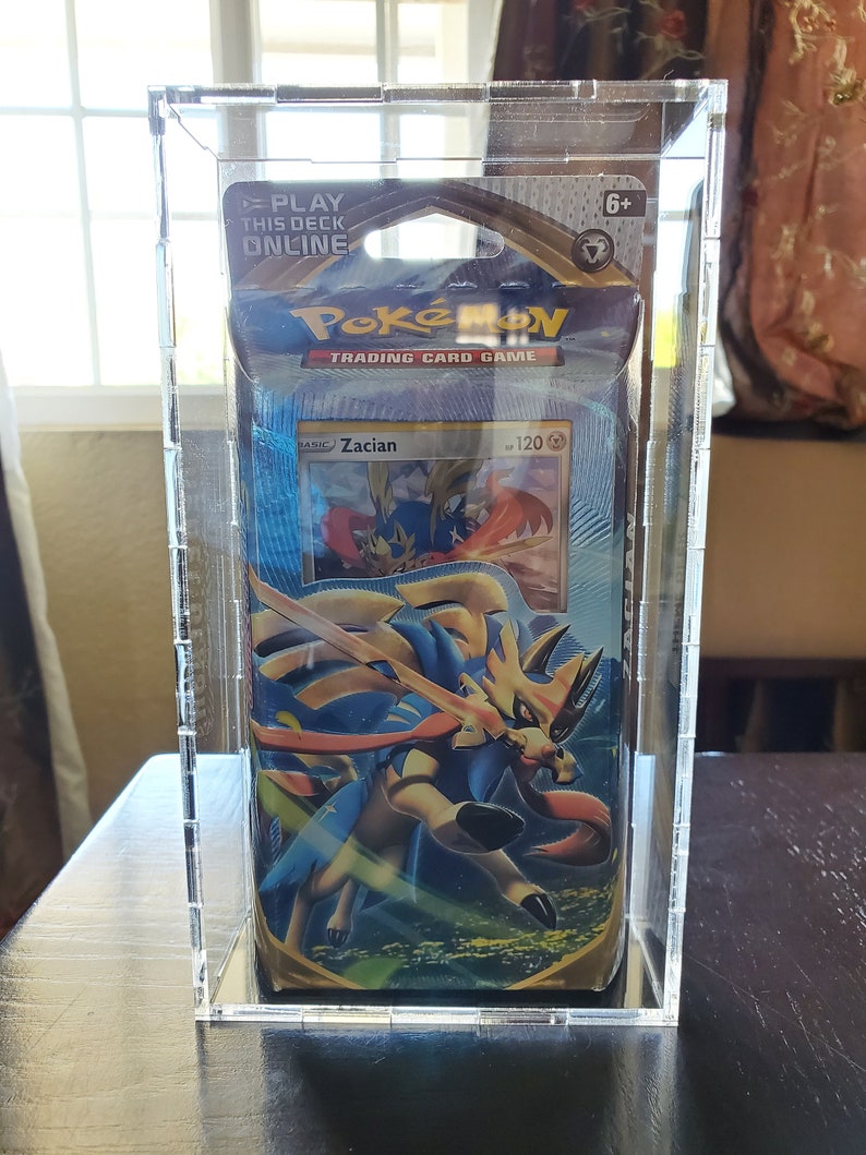 Pokemon Acrylic Theme Deck Display Case Box, Framing/display Quality ...