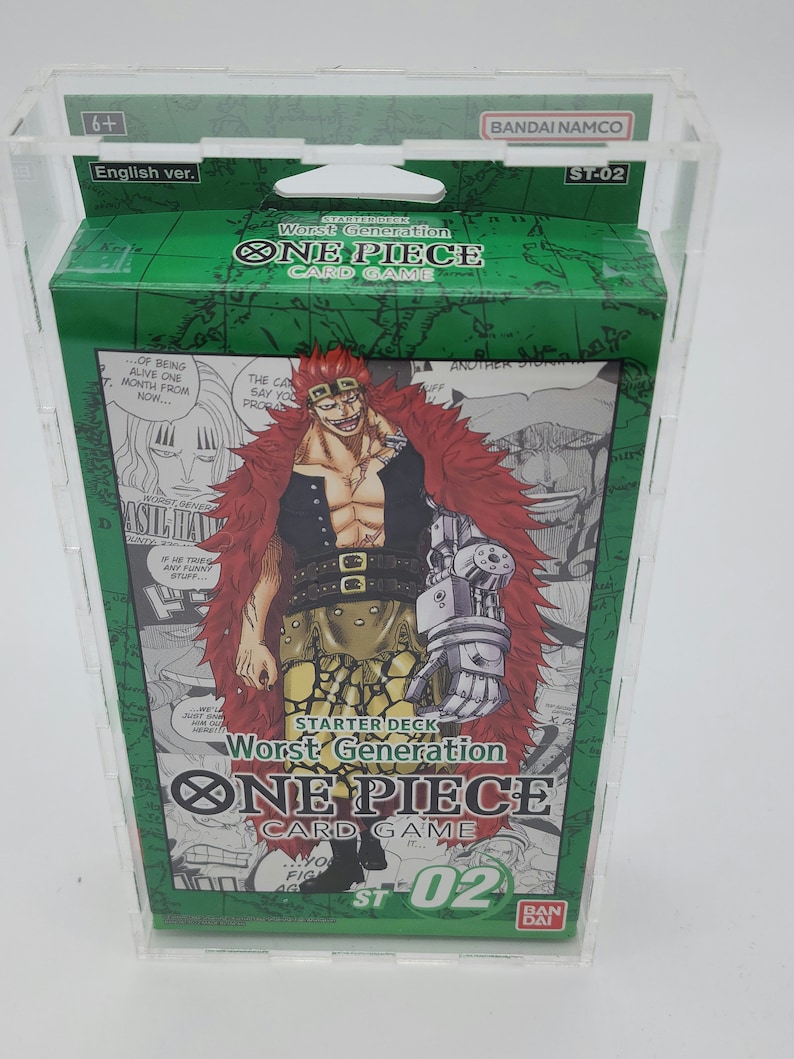 One Piece Acrylic Theme Deck Display Case Box Framing/display - Etsy