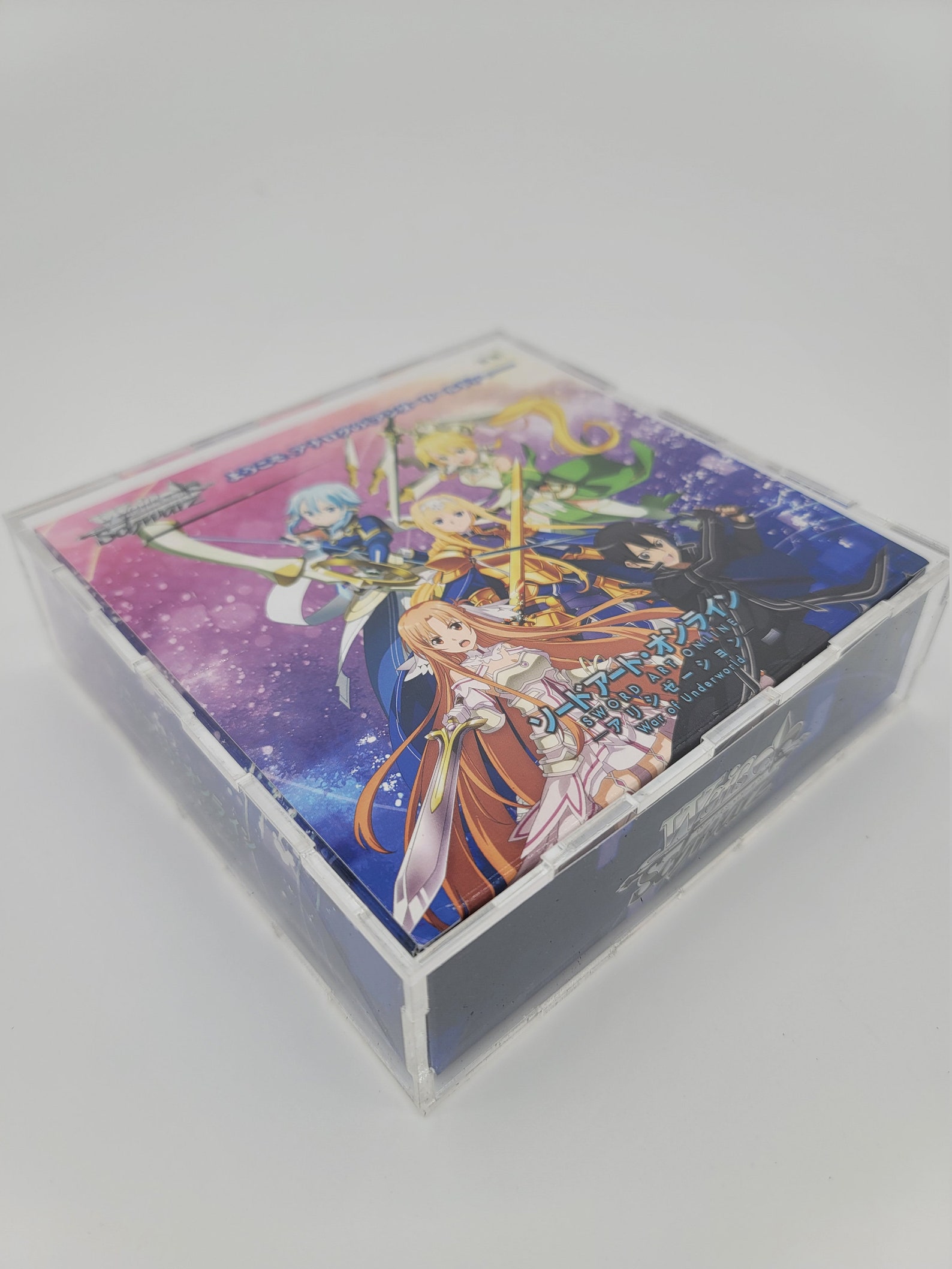 Weiss Schwarz Acrylic Booster Box Display Case Box, Framing/display ...
