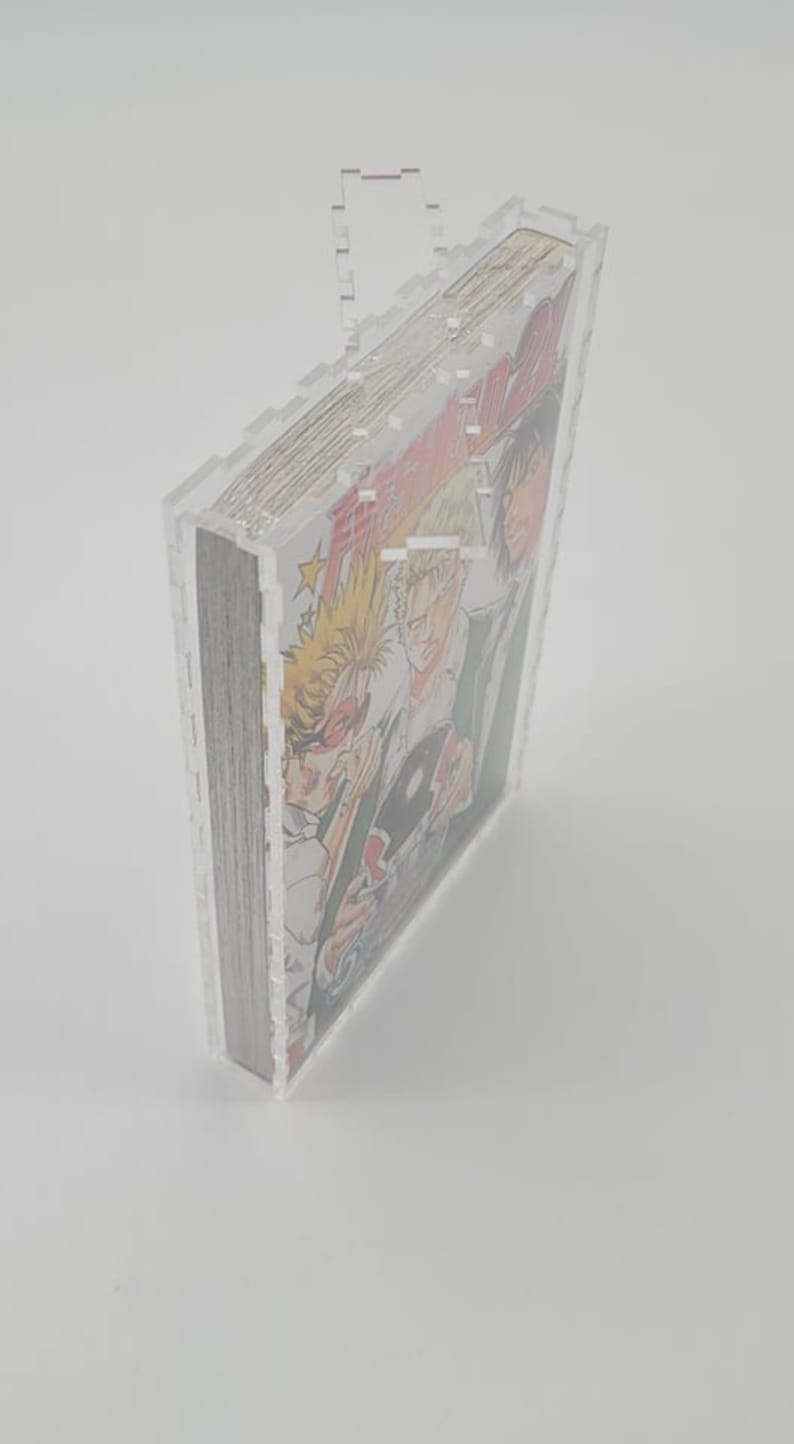 Manga Book Acrylic Display Case Box, Framing/display Quality Grade Fits ...