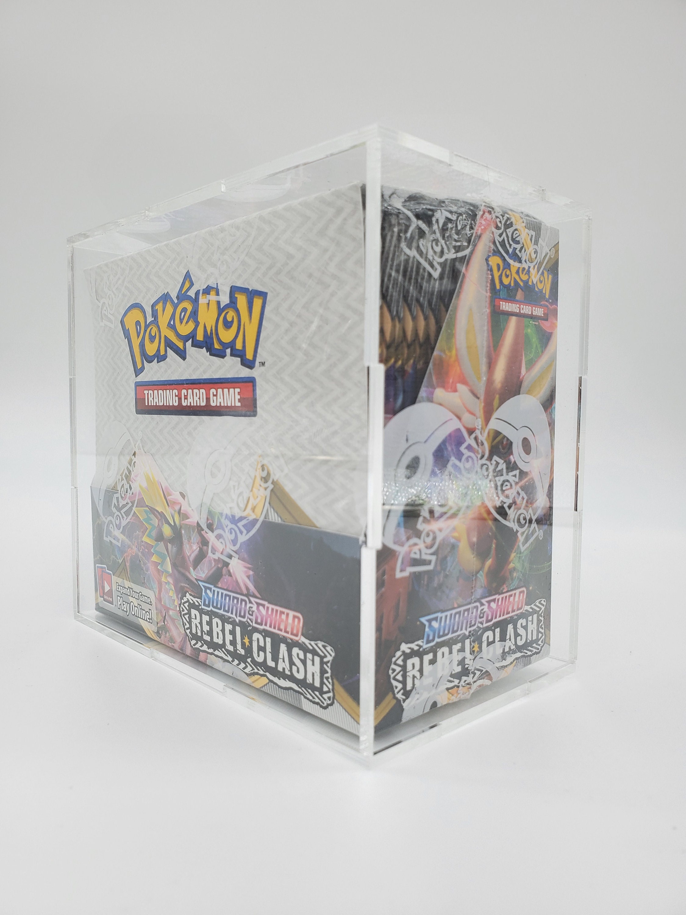 Pokemon Acrylic Booster Box Display Case Box Framing/display - Etsy ...