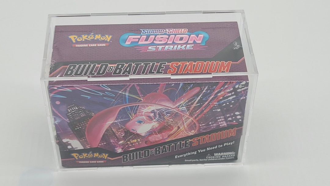 Pokemon Acrylic Build and Battle Stadium Box Holder Case Box, Framing ...