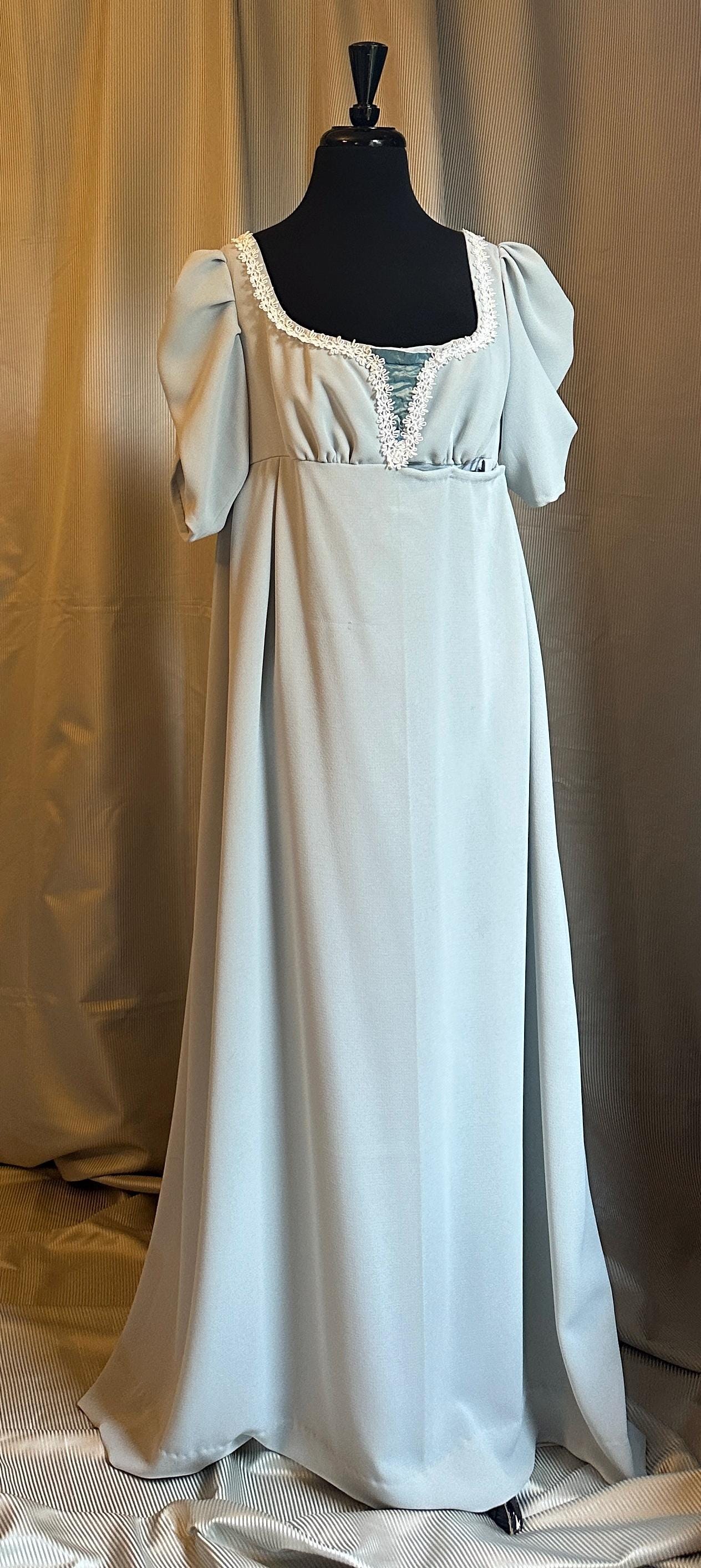 Regency Era Evening Gown - Etsy