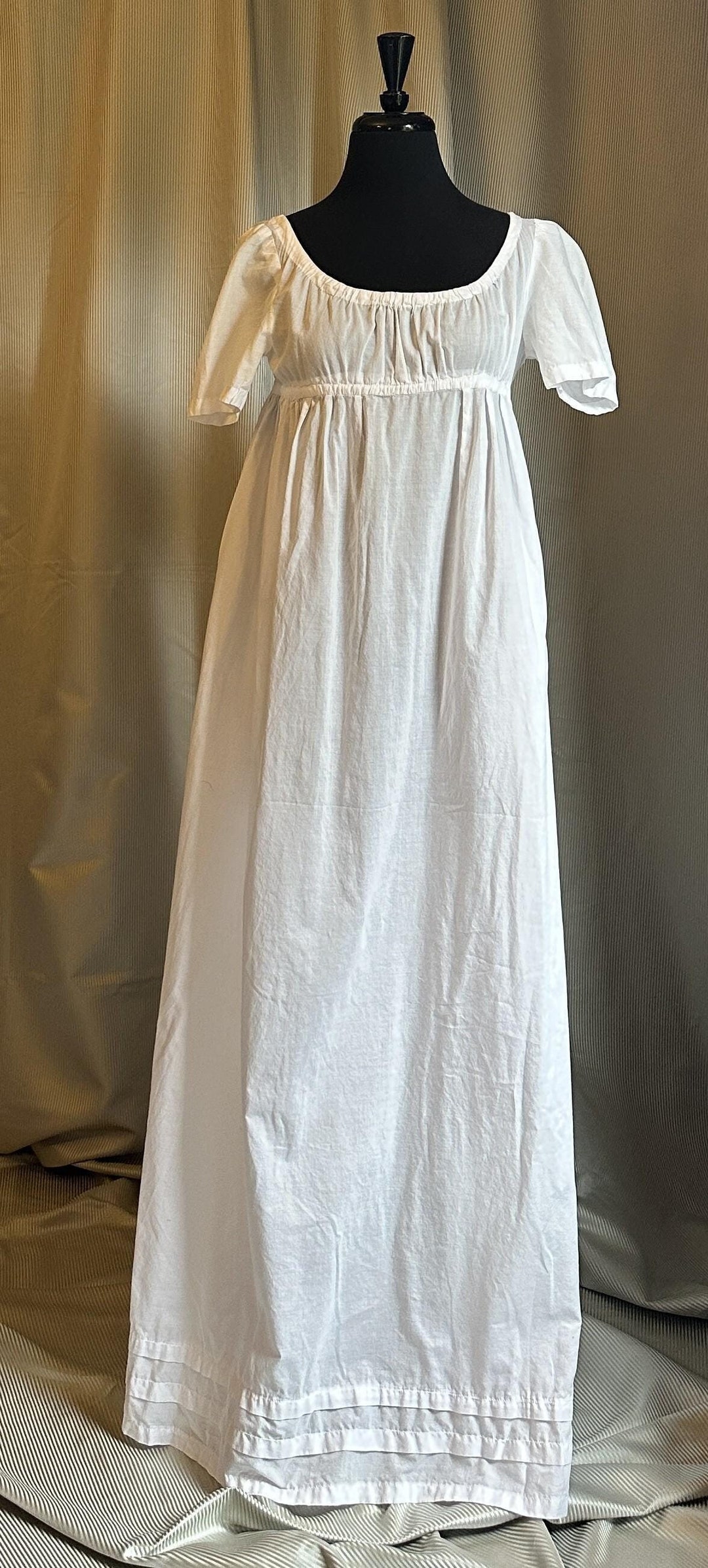 Regency Era Simple Gown - Etsy