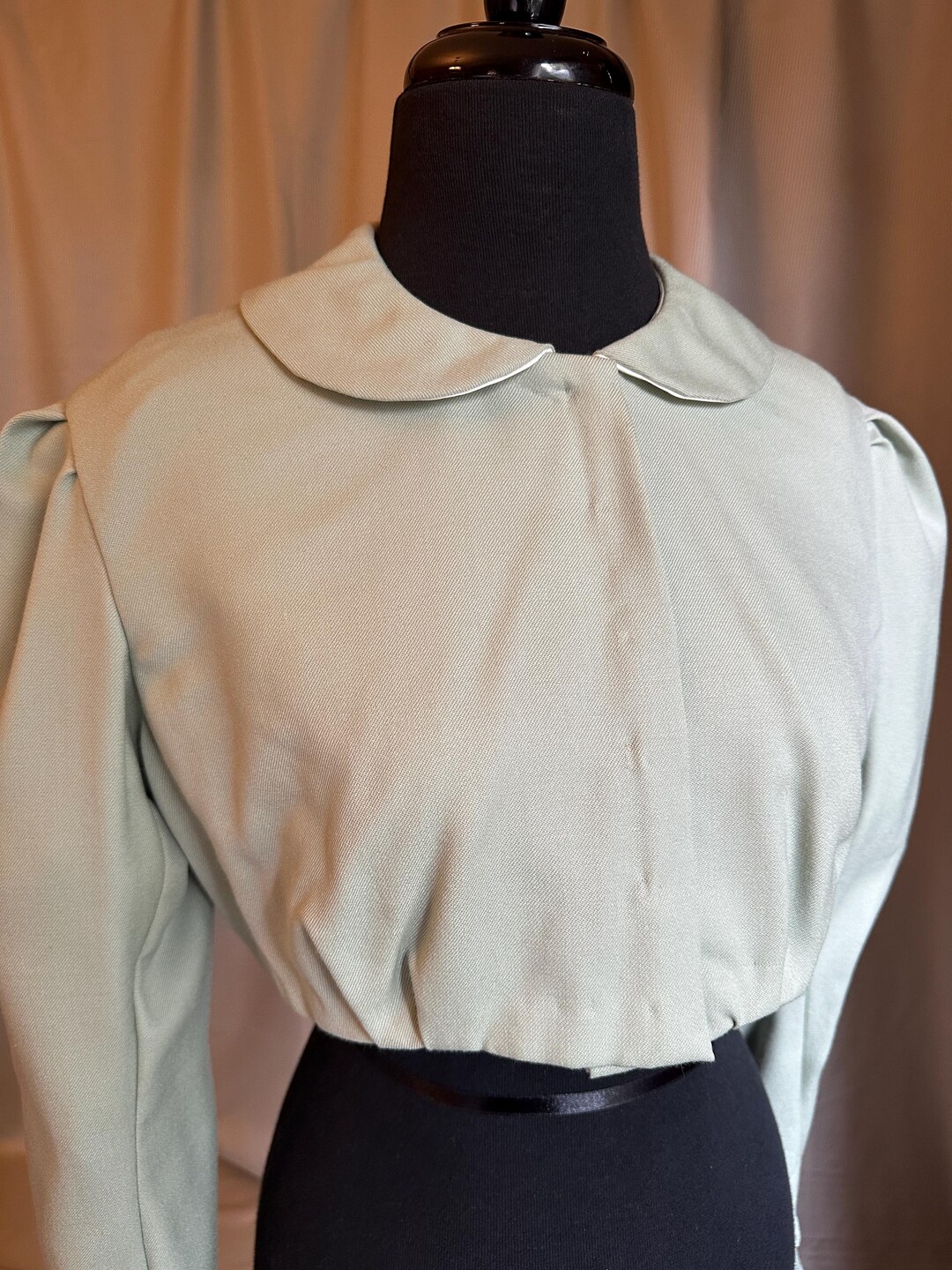 Wool Regency Spencer Jacket: Sage Green, 1815 Style - Etsy