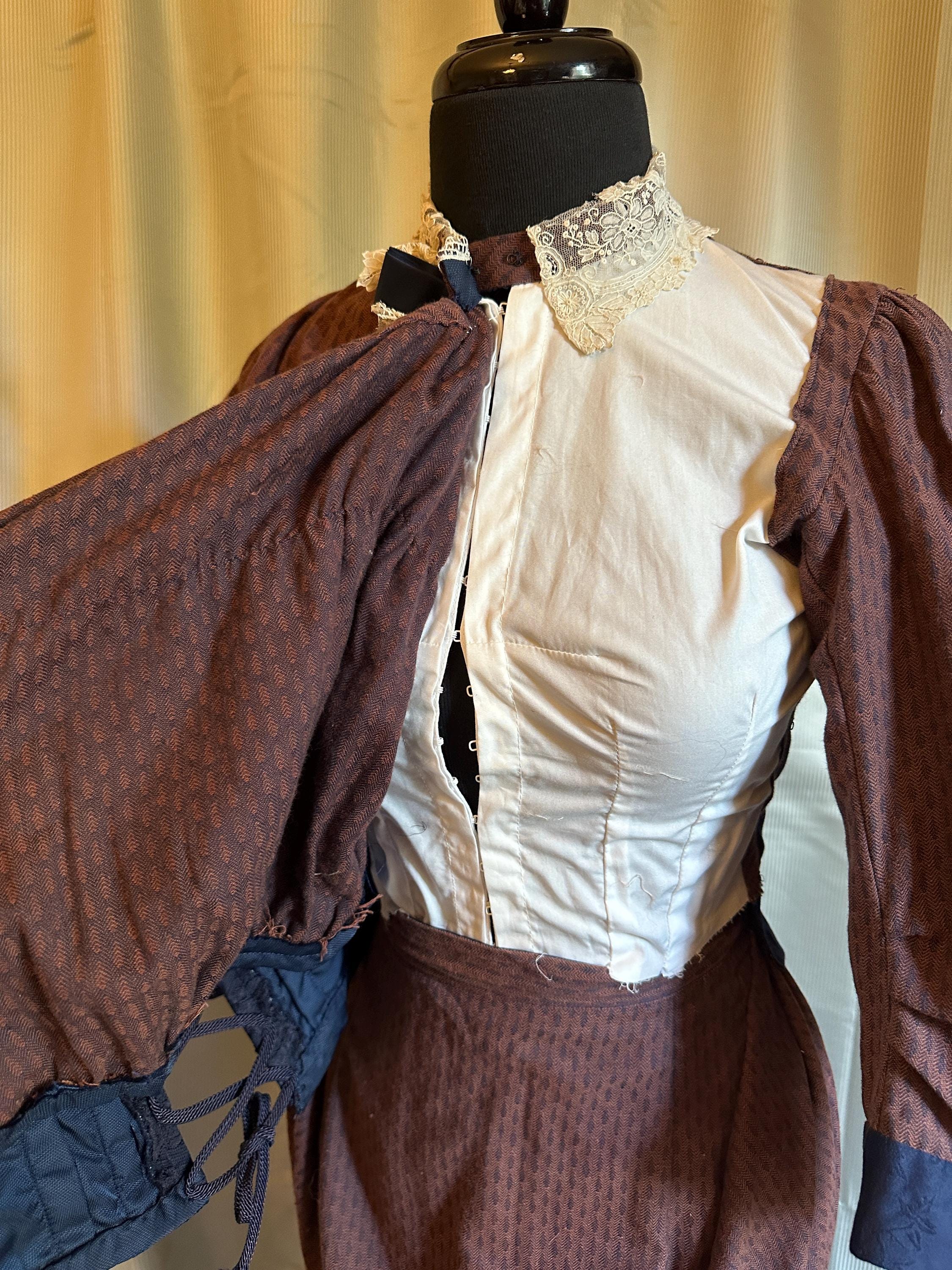 1892 Metropolitan Fashions Dress - Etsy