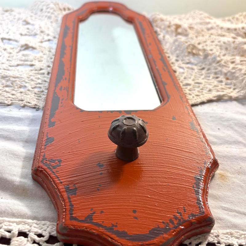 Primitive Mirror - Etsy