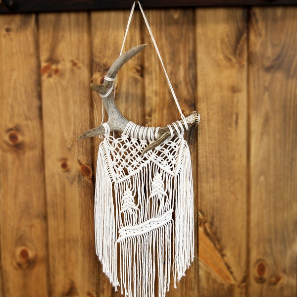 Deer Antler Macrame - Etsy