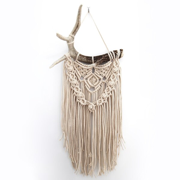 Deer Antler Macrame - Etsy