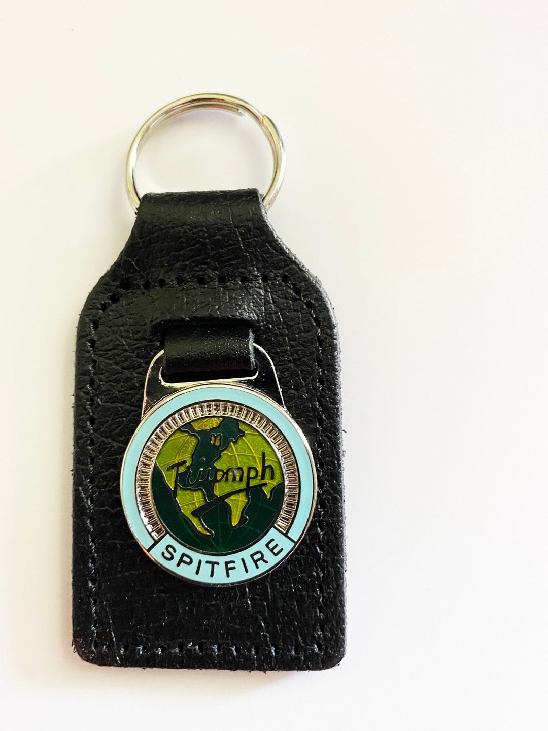 Triumph Spitfire World Emblem British Sports Car Collector Handcrafted ...