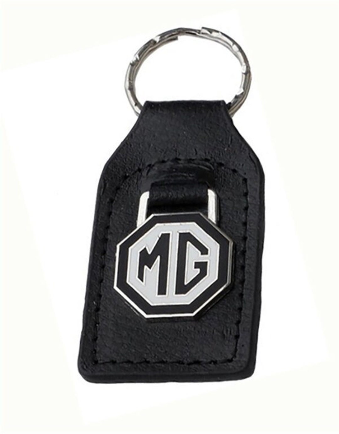 MG Octagon White & Black British Sports Car Collector Handcrafted Black ...