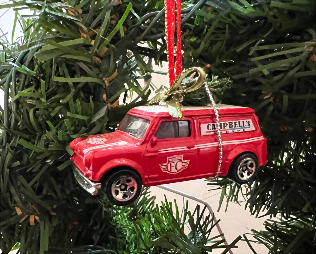 Mini Cooper City Works Collection Austin Red Classic Mini Christmas ...