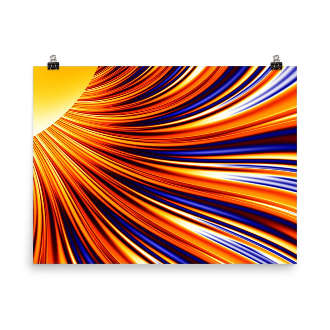 Solar Gravity + Magnetism 3, Abstract Art, Sunshine Art, Abstract ...