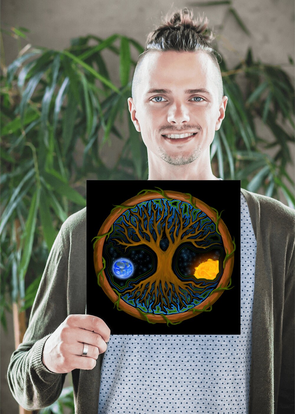 Astral Tree of Life Poster, Celtic Tree of Life, Art, Illustration ...