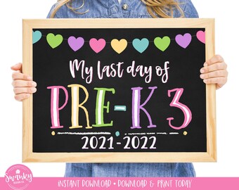 Pre K Sign Printable | Etsy