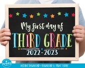 First Day of School Signs - Swanky Design Company