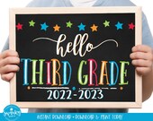 First Day of School Signs - Swanky Design Company