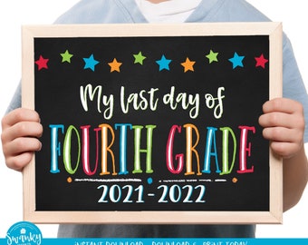 Fourth Grade Sign | Etsy