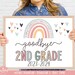 Printable Last Day of Fifth Grade, Next Stop Middle School Sign, 5th ...